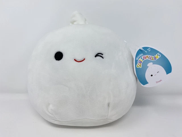 DASH THE DUMPLING Squishmallow 8” Plush Squishmallows Food Squad White ...
