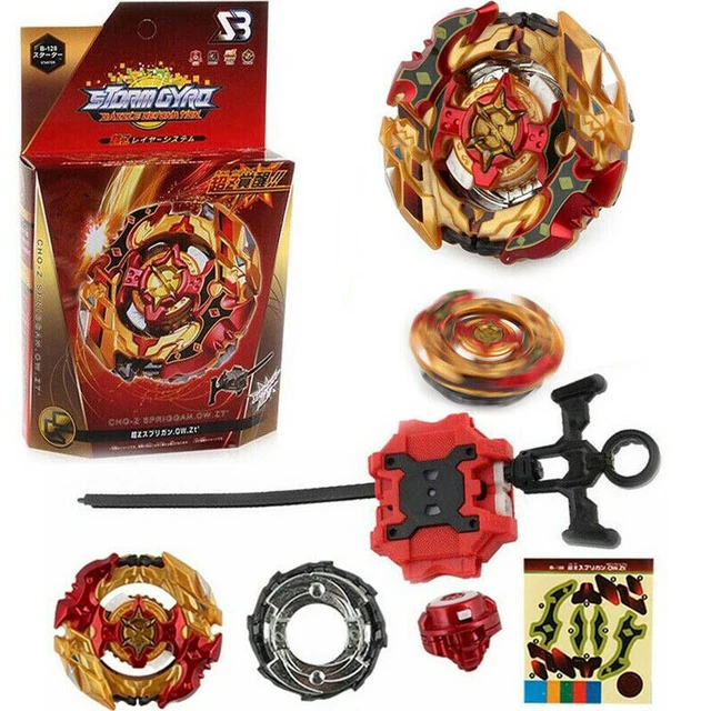 BEYBLADE BURST WITH Grip Launcher Cho-Z Spriggan Turbo Spryzen B-128 ...