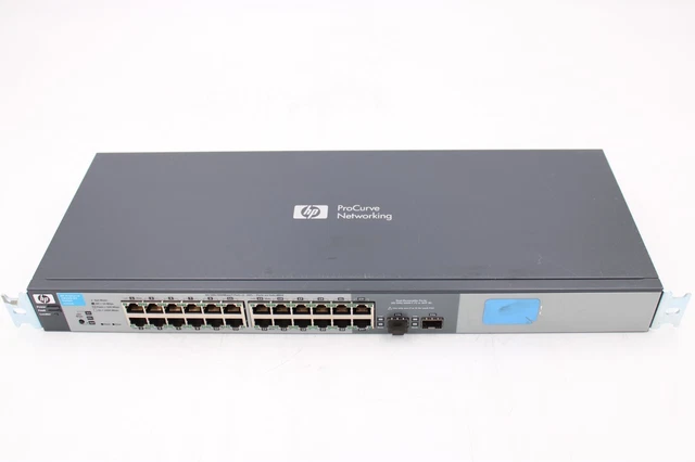 HP PROCURVE HEWLETT Packard J9450A 1810-24G Layer 2 Gigabit Switch ...