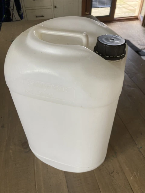 1 X 25 LITRE PLASTIC WATER CONTAINER DRUM JERRY JERRICAN CARAVAN EMPTY ...
