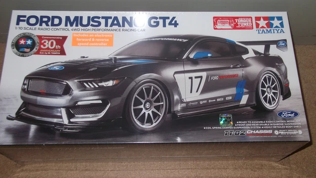 TAMIYA 30005864 1:10 RC FORD MUSTANG GT4 TT02 IMBALLO ORIGINALE EUR 108 ...