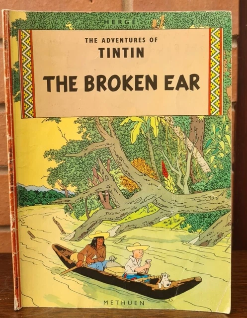 TINTIN THE BROKEN Ear (1976) Methuen First UK Paperback, Fair £10.00 ...