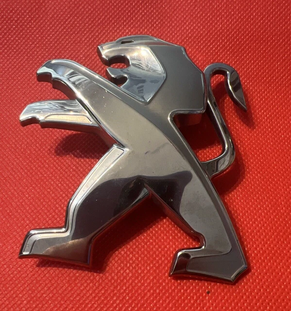 PEUGEOT - BADGE Voiture Vintage / Emblème - 95 X 85 Mm EUR 11,84 ...