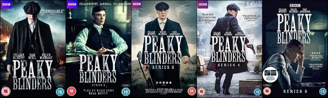 PEAKY BLINDERS 1-5 Complete Collection DVD Peaky Blinders 12345 DVD EUR ...