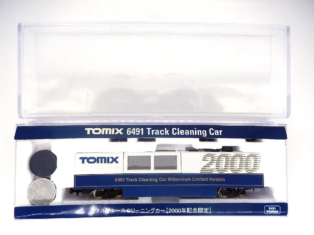 TOMIX 6491 MULTI Rail Cleaning Car 2000 Limited Edition Paint Scheme N ...