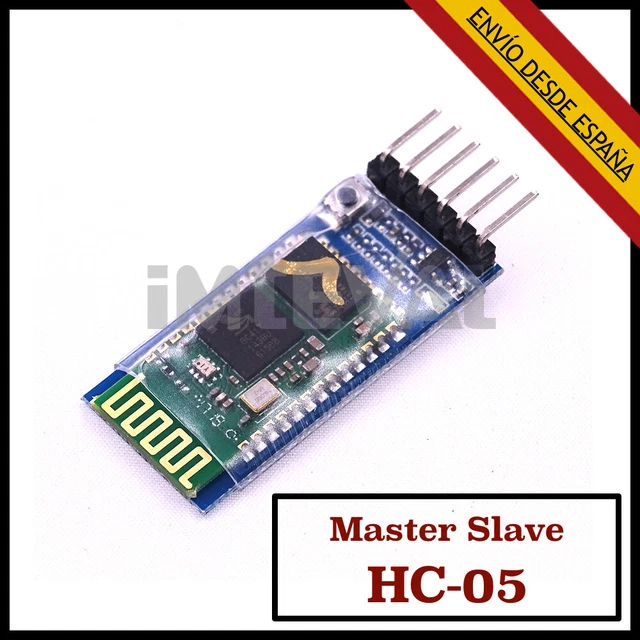 MODULO INALAMBRICO ARDUINO HC-05 HC05 Bluetooth Host Slave/Master CSR BC417 EUR 5,88 - PicClick IT