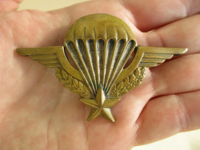 (29) RARE INSIGNE militaire brevet de parachutiste numéroté 221 ...