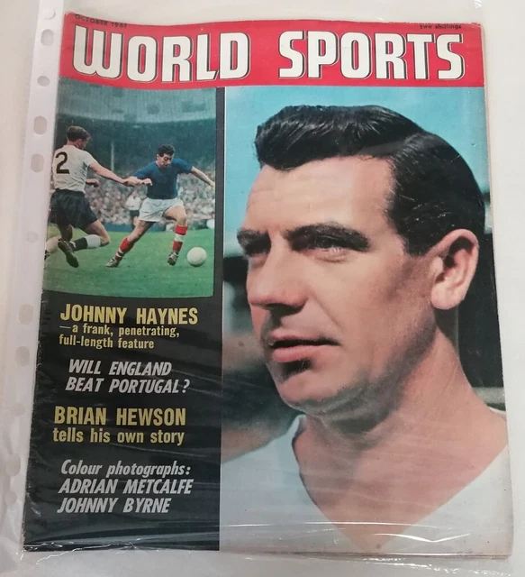 RIVISTA - WORLD Sports Magazine ottobre 1961 Johnny Haynes Brian Hewson ...