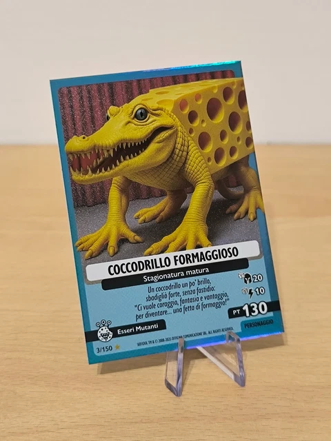 COCCODRILLO FORMAGGIOSO 3/150 Carta Skifidol Italian Brainrot EUR 1,90 ...
