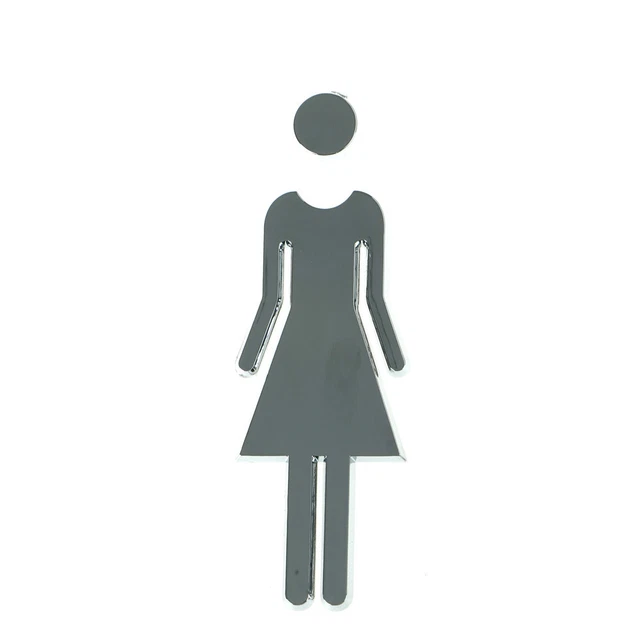 MEN&WOMAN WC DOOR Signs Decals Toilet Signs Restroom Washroom Signage ...