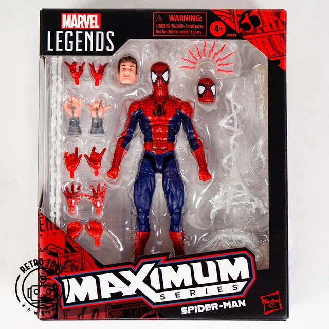 SPIDER-MAN MAXIMUM SERIES Marvel Legends Collection Action Figur Hasbro ...