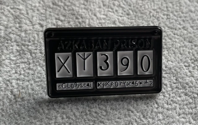 HARRY POTTER ENAMEL Pin Badge. Sirius Black Azkaban Prison Number 🖤 £2. ...