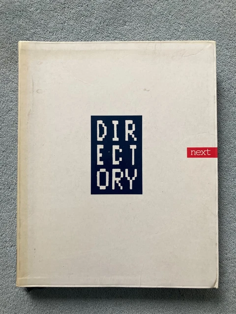 THE ORIGINAL NEXT Directory Catalogue Issue No 1 £19.99 - PicClick UK