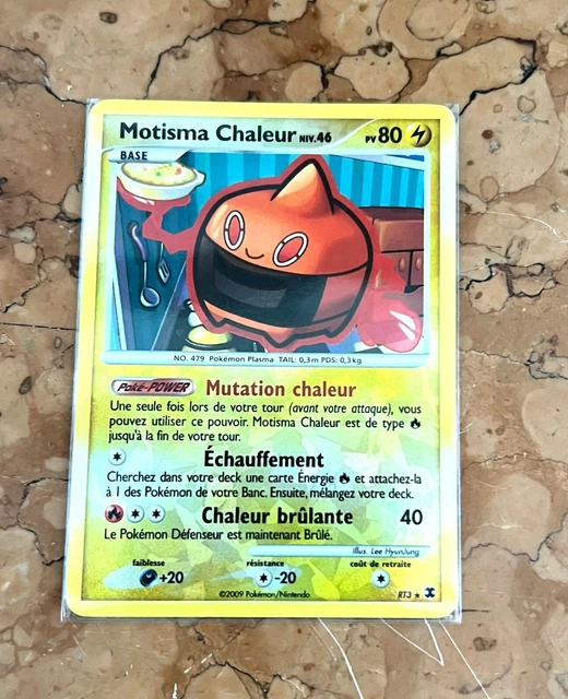 CARTE POKEMON- MOTISMA Chaleur Secrète-Rt3-Rivaux Émergents-FR ...