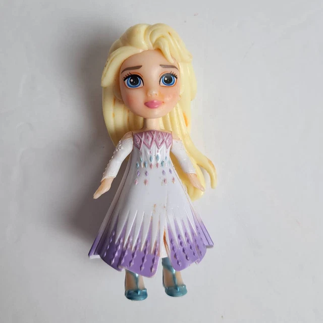 DISNEY FROZEN 2 II Snow QUEEN ELSA Mini Doll Poseable Figure Anna READ ...