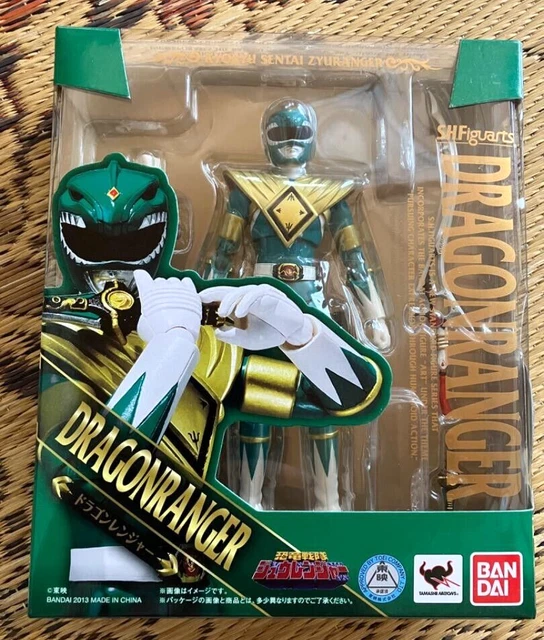 BANDAI S.H.FIGUARTS KYORYU Sentai Zyuranger Dragon Ranger Action Figure ...