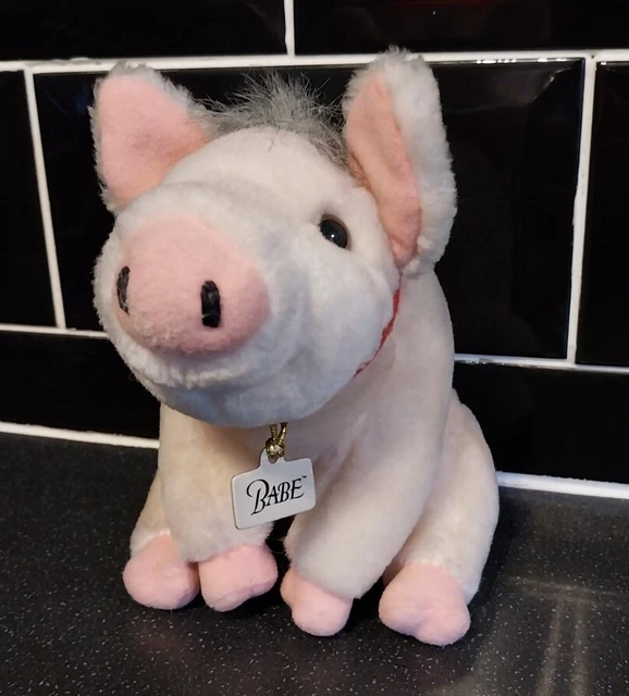 VINTAGE PLUSH 1995 Babe A Little Pig Goes A Long Way Soft Toy Teddy £8. ...