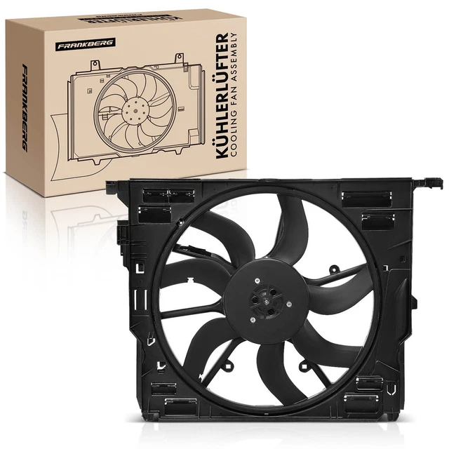 A-PREMIUM RADIATOR COOLING Fan for BMW 5 6 Series F10 F11 F12 09-17 ...
