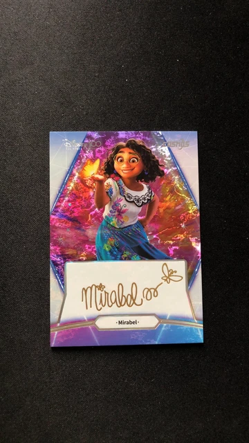 MIRABEL *CHARME* 2023 Kakawow COSMOS DISNEY 100 ALL-STAR Signature Auto ...