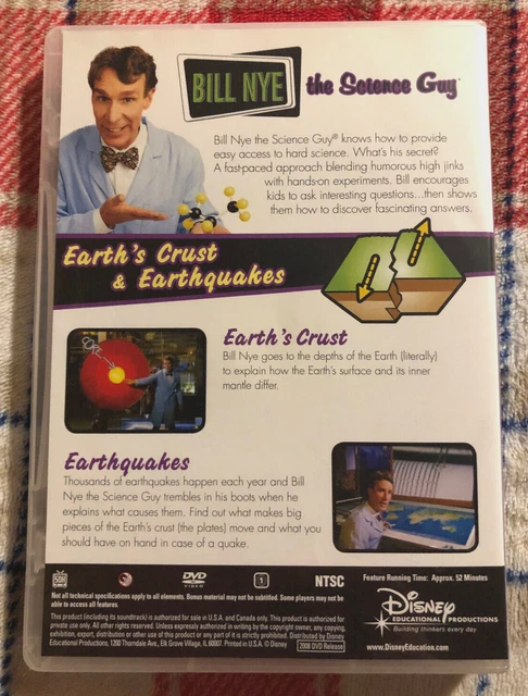 BILL NYE THE SCIENCE GUY: Earth's Crust & Earthquakes | DVD, No ...