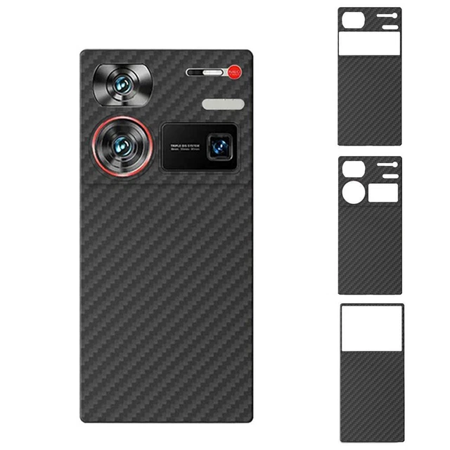 1* CARBON FIBER Case For Nubia Z60 Ultra Lightweight Aramid Fiber Back ...