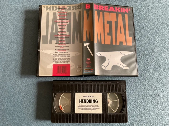 SAMPLER BREAKIN' METAL VHS video HENDRING EUR 10,00 - PicClick DE