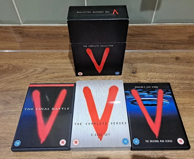 V: THE COMPLETE Collection (DVD, 2011, 8-Disk Set) £12.95 - PicClick UK