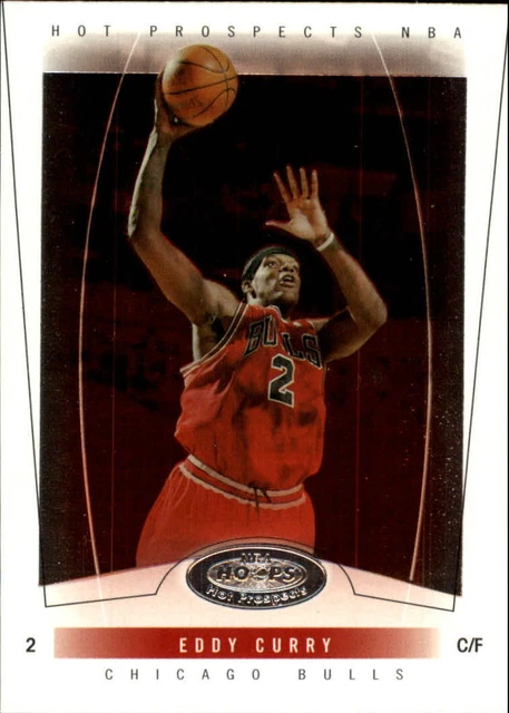 2004-05 HOOPS HOT Prospects Chicago Bulls carte basketball #55 Eddy ...
