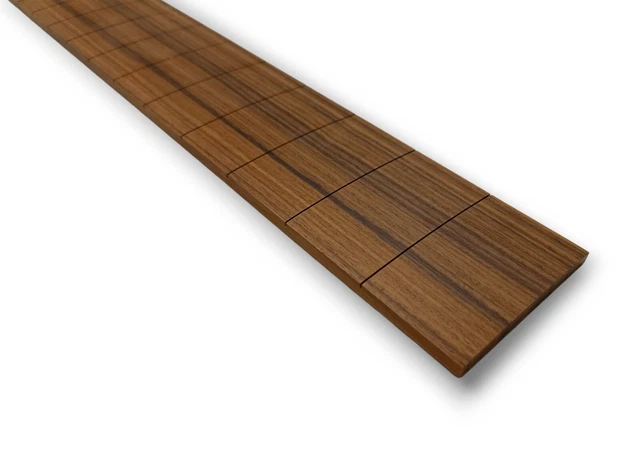 PAU FERRO GUITAR fretboard, fingerboard 24.75" Gibson ® scale, slotted ...
