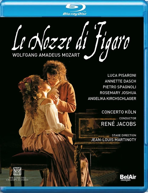 LE NOZZE DI Figaro (Blu-ray) Jean-Louis Martinoty EUR 45,02 - PicClick IT