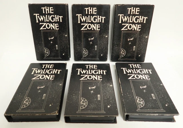 THE TWILIGHT ZONE VHS Tape 6 Set Collection - 24 Total Episodes - 1988 ...