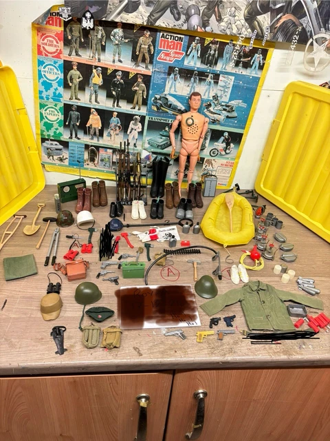 VINTAGE ACTION MAN Lot £21.55 - PicClick UK