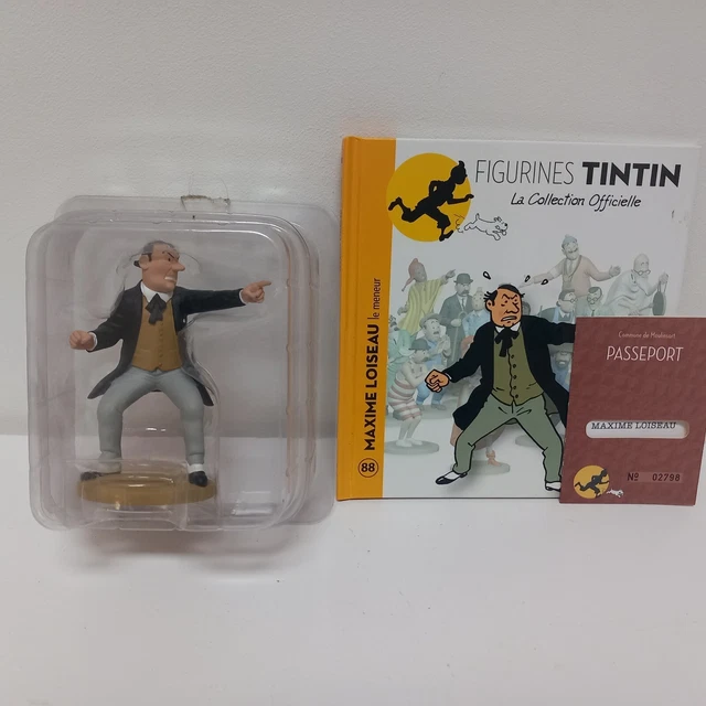 FIGURINE TINTIN COLLECTION Officielle - Maxime L'oiseau Le Meneur - N ...