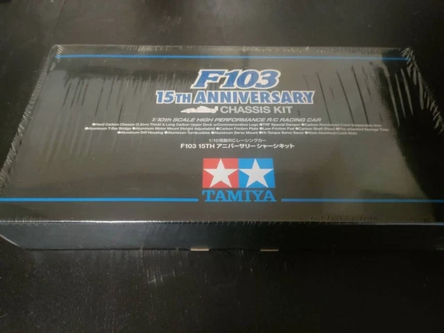 TAMIYA F103 15TH Anniversary RC F1 Radio Control Car Kit Unopened New £ ...