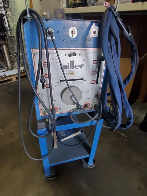 MILLER DIALARC 250-AC/DC-HF TIG METALLIC ARC WELDER Welding Machine ...