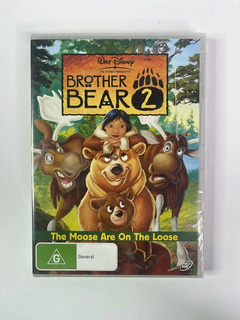 NEW BROTHER BEAR 2 2006 DVD Animated Walt Disney Family Film Movie G ...