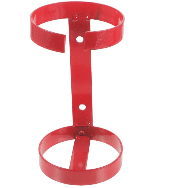 SUPPORT FIXE POUR Extincteur De Véhicule Marin Mural En Fer Rouge D ...