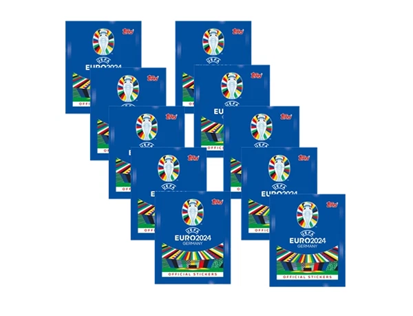 TOPPS UEFA EURO 2024 sticker Germany European Championship 24 - 10x ...