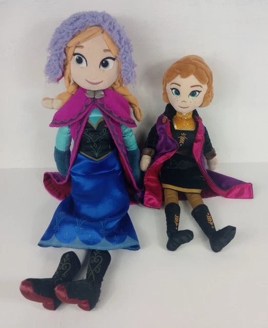 DISNEY STORE & TY Frozen Anna and Elsa Plush Character Toys $5.00 ...