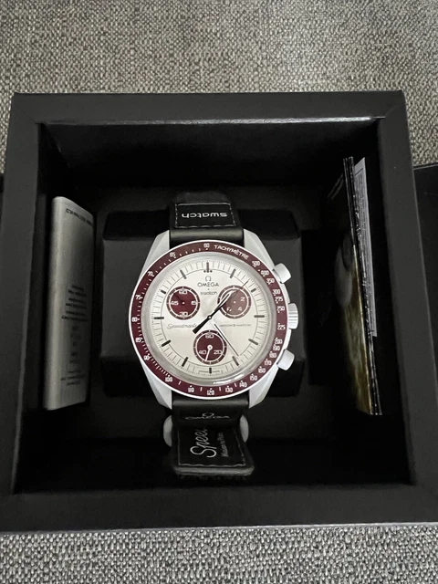 OMEGA X SWATCH Speedmaster MoonSwatch Light Cool Grey Men's Watch ...