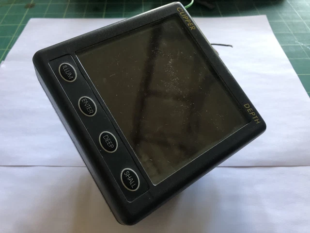 NASA MARINE CLIPPER Depth Sounder Head Unit - Faulty Screen £1.00 ...