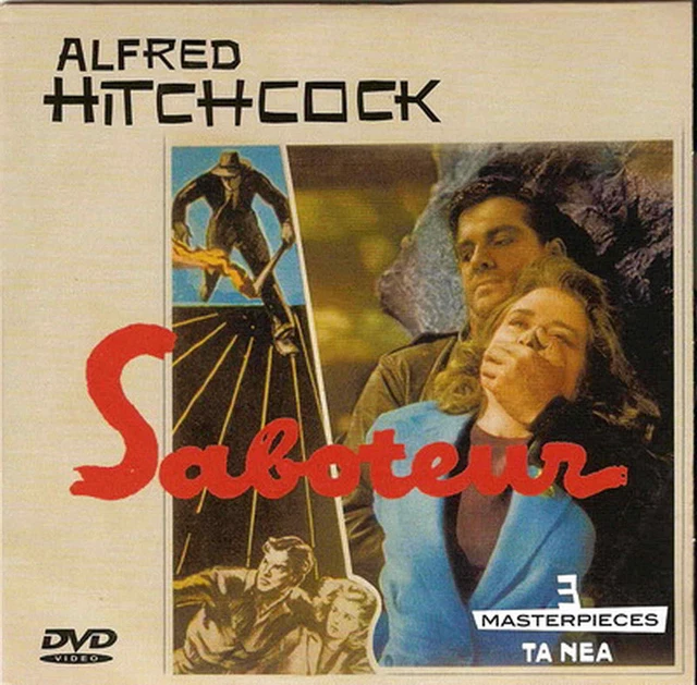 SABOTEUR (PRISCILLA LANE, Robert Cummings, Norman Lloyd) Region 2 DVD ...