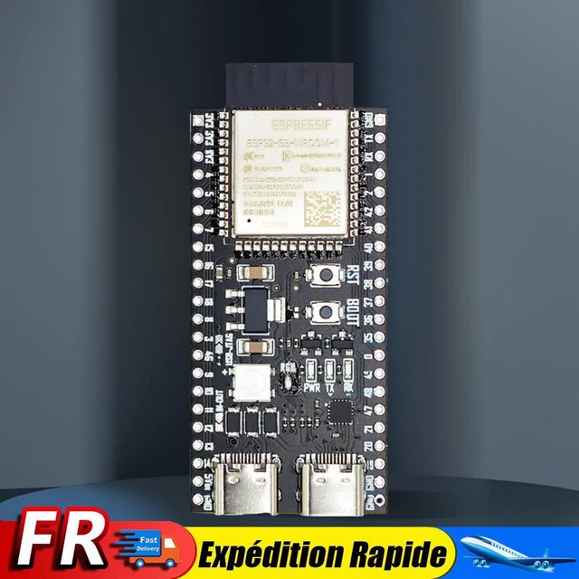 ESP32/ ESP32-S3/ESP32-C3 DEVELOPMENT Board CORE Dual Type-C N16R8 N8R2 ESP32C3 EUR 8,83 ...