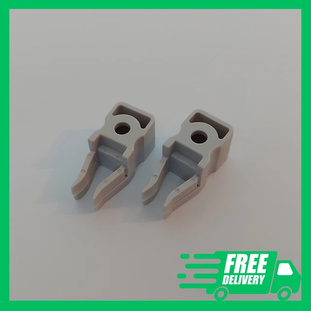 128866 X 2 ORIGINAL IKEA PAX Wardrobe Clips (catch) for Sliding Doors £ ...