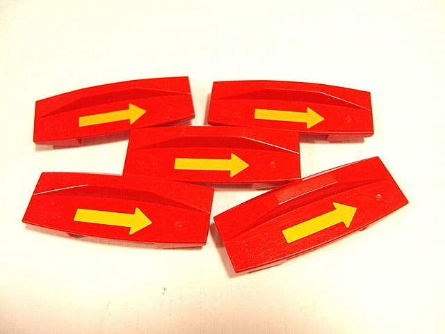 LEGO DUPLO RAILROAD 5 x Change of Direction Changeable Plate for Old ...