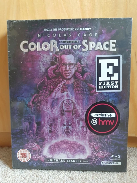 COLOR OUT OF Space Blu-ray HMV Exclusive Nicolas Cage BRAND NEW AND ...