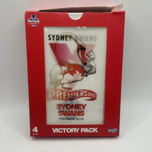 AFL-SYDNEY SWANS 2012 Victory Pack DVD Region All Free Post $32.99 - PicClick AU