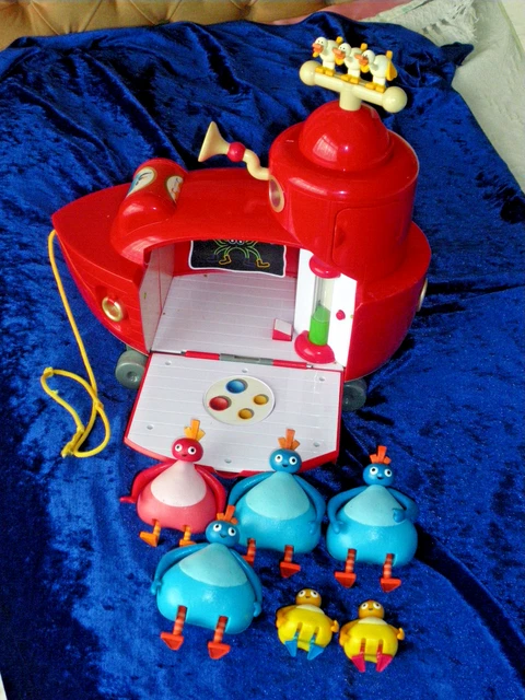 CBEEBIES TWIRLYWOOS BIG Red Boat Playset Light Sounds Working + 6 ...