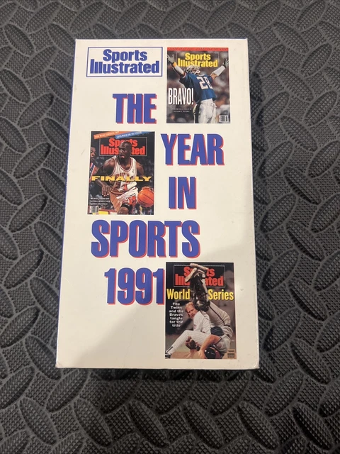 SPORTS ILLUSTRATED 1991 The Year In Sports VHS 1992 Vintage Jordan ...
