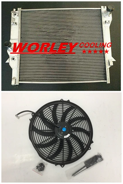 3ROW FOR JAGUAR S-Type XF XJ8 XJR XF & Vanden Plas 04-09 Aluminum ...